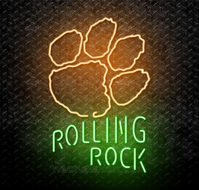 Rolling Rock Clemson University Tiger Neon Sign For Sale // Neonstation