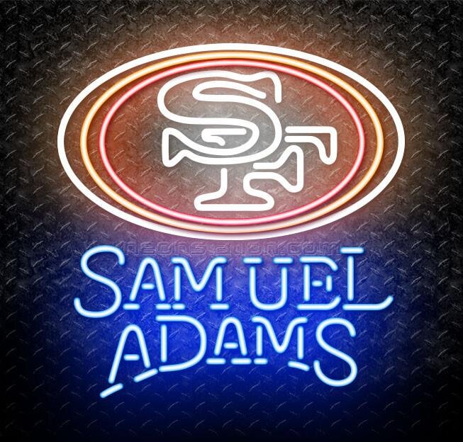 Samuel Adams NFL San Francisco 49ers Neon Sign For Sale // Neonstation
