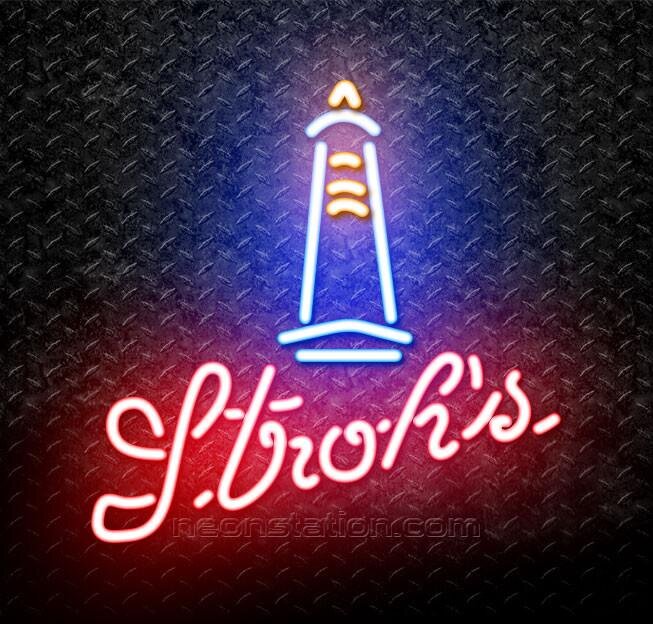 Strohs Lighthouse Neon Sign For Sale // Neonstation