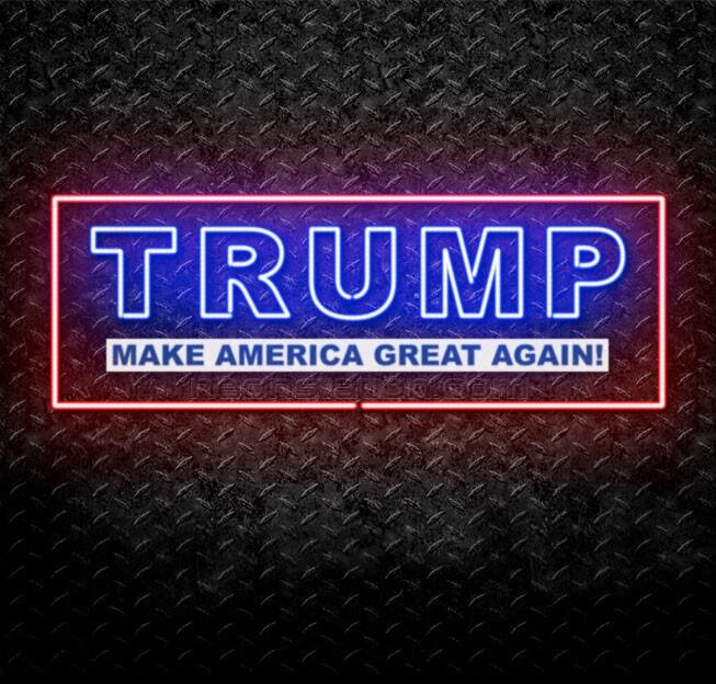Donald Trump MAGA Make America Great Again Neon Sign For Sale