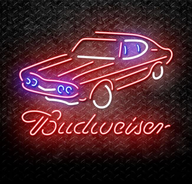 Buy Budweiser Car Neon Sign Online // Neonstation