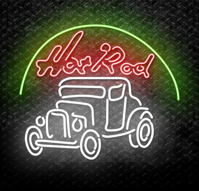 Buy Classic Hot Rod Neon Sign Online // Neonstation