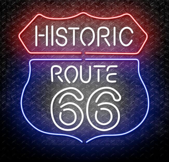 Buy Historic Route 66 Neon Sign Online // Neonstation
