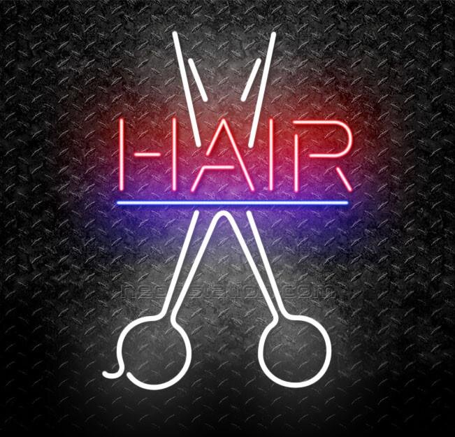 Buy Hair Cut Barber Neon Sign Online // Neonstation
