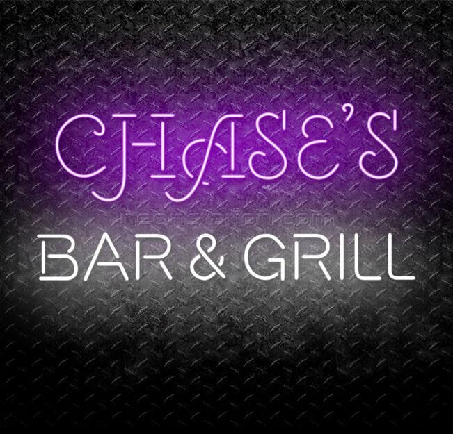Buy Chase's Bar & Grill Neon Sign Online // Neonstation