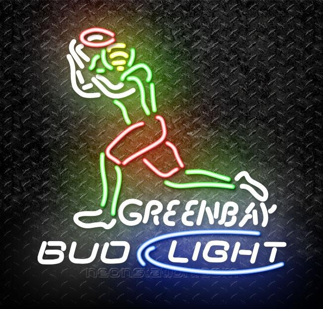 Bud Light Green Bay Neon Sign For Sale // Neonstation