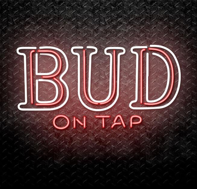 Bud On Tap Neon Sign For Sale // Neonstation