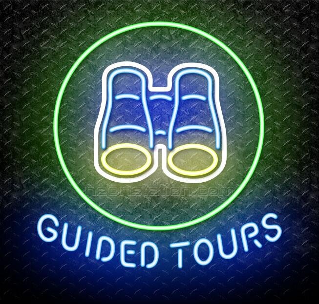 Guided Tours Neon Sign For Sale // Neonstation