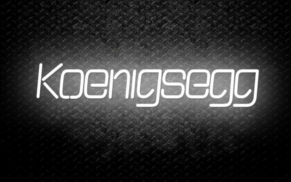 Koenigsegg Neon Sign For Sale // Neonstation