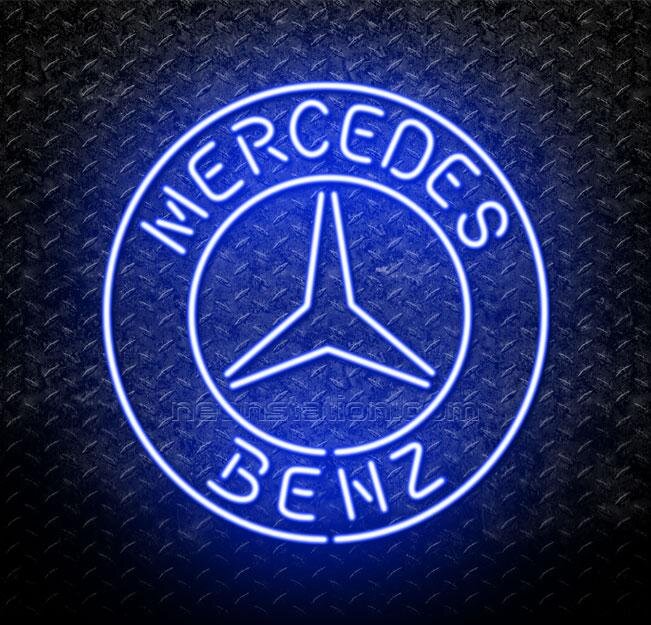 Mercedes Benz Neon Sign For Sale // Neonstation