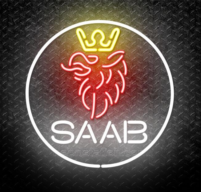 Saab Neon Sign For Sale // Neonstation