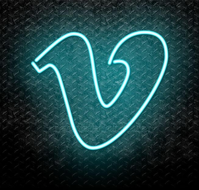 Vimeo Neon Sign For Sale // Neonstation