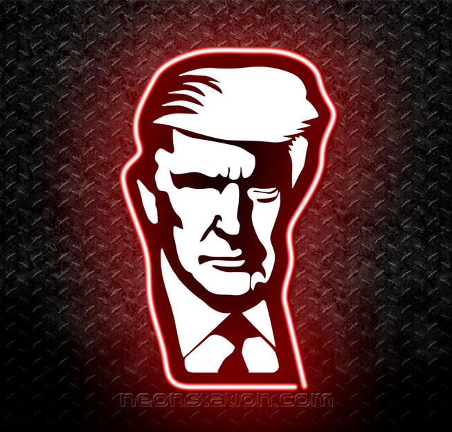 Donald Trump 3D Neon Sign For Sale // Neonstation
