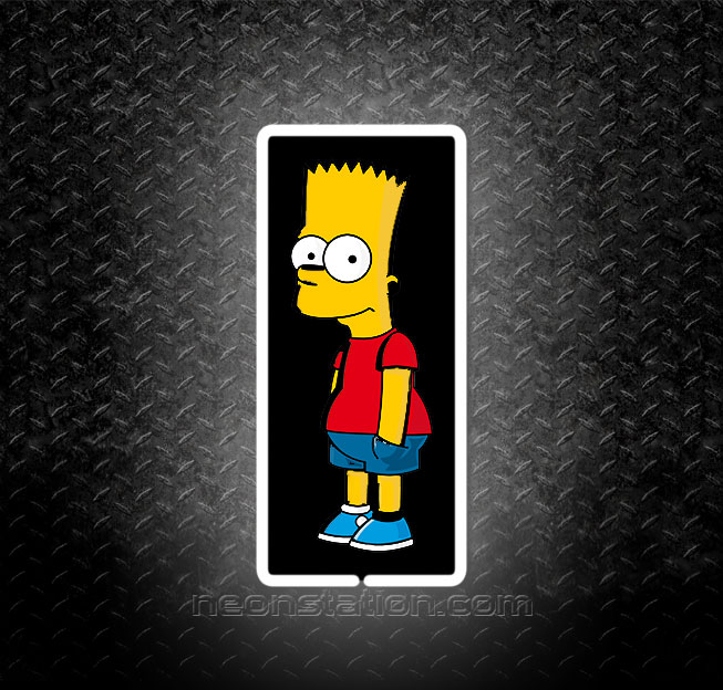 Bart Simpson 3D Neon Sign For Sale // Neonstation
