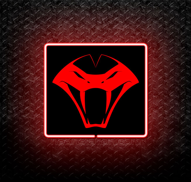 Dodge Viper 3D Neon Sign For Sale // Neonstation