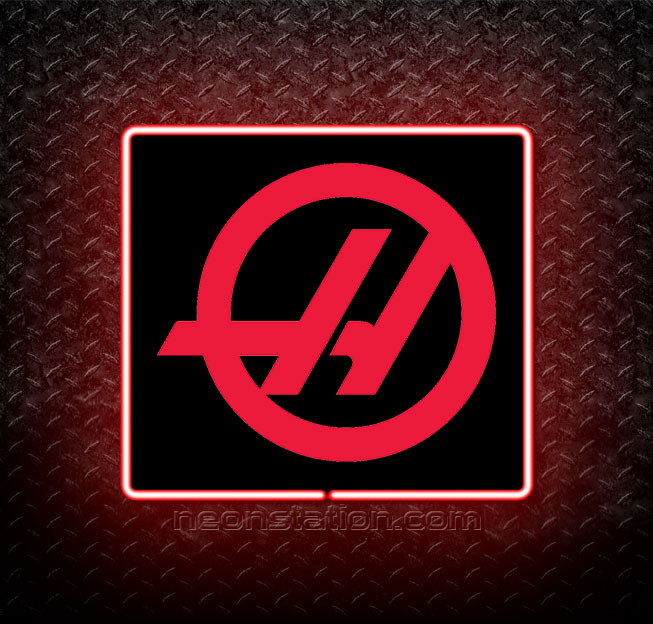 Formula One F1 Haas 3D Neon Sign For Sale // Neonstation